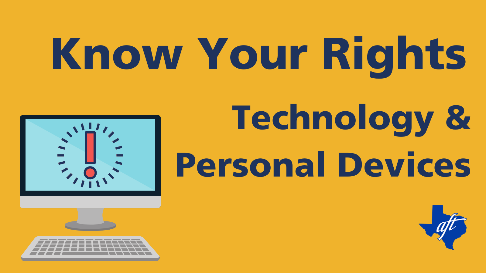 Texas AFT :Technology & Personal Devices at Work - Texas AFT