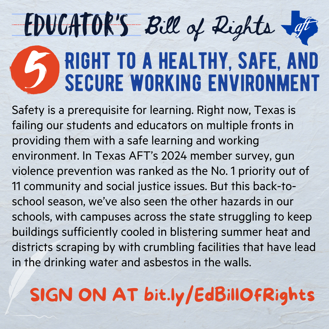 Texas AFT :Biden’s New Executive Order Strengthens Educators’ Right to ...
