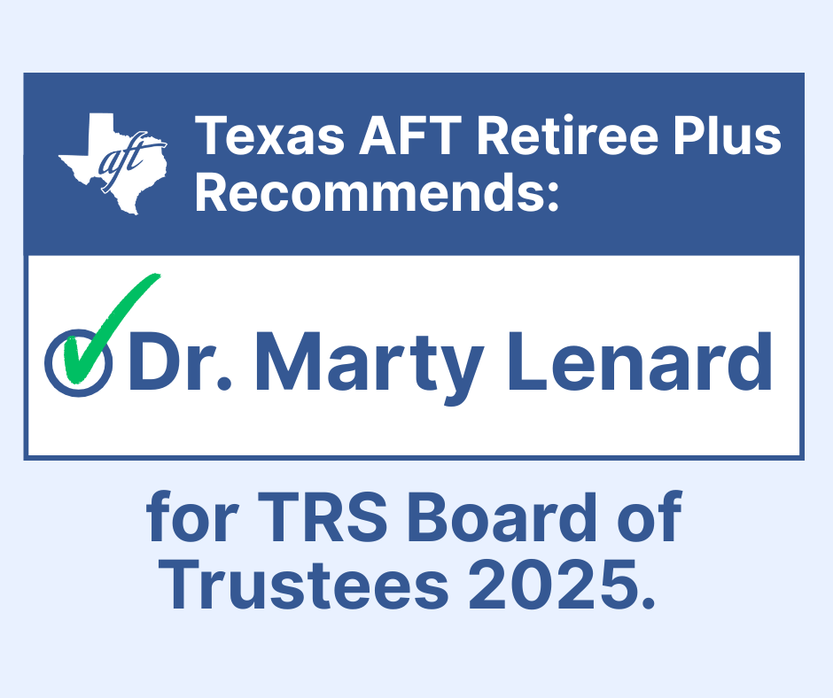Texas AFT :Dr. Marty Lenard ‣ Texas AFT